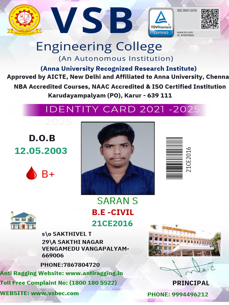 Id Card Template.pdf | PDF