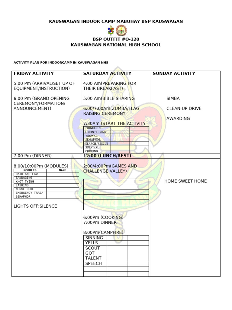 Bsp Outfit | PDF