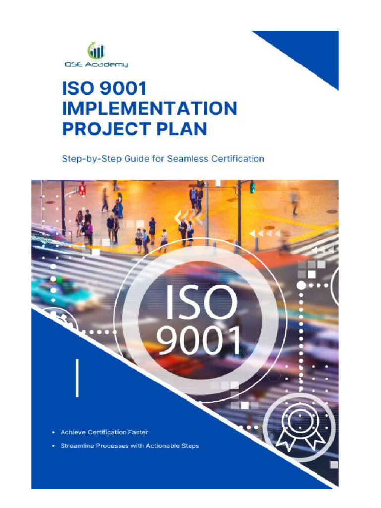 ISO_9001_Implementation_Plan_v2015 | PDF | Iso 9000 | Quality Management System