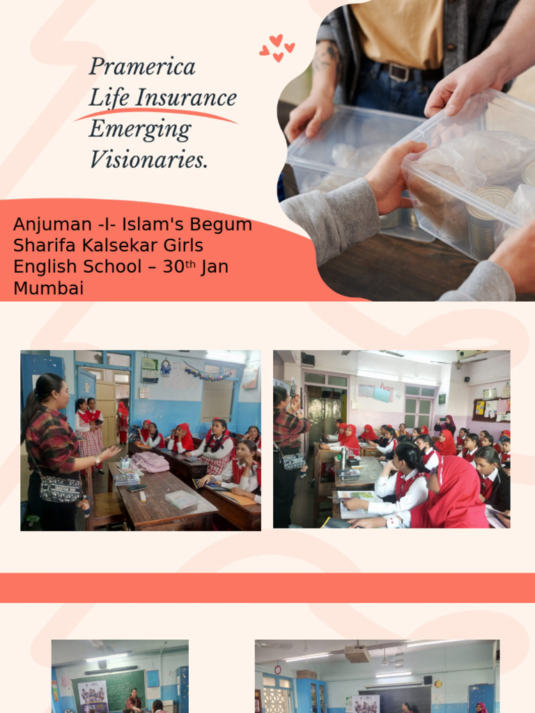 Anjuman -I- Islam's Begum Sharifa Kalsekar Girls English School | PDF