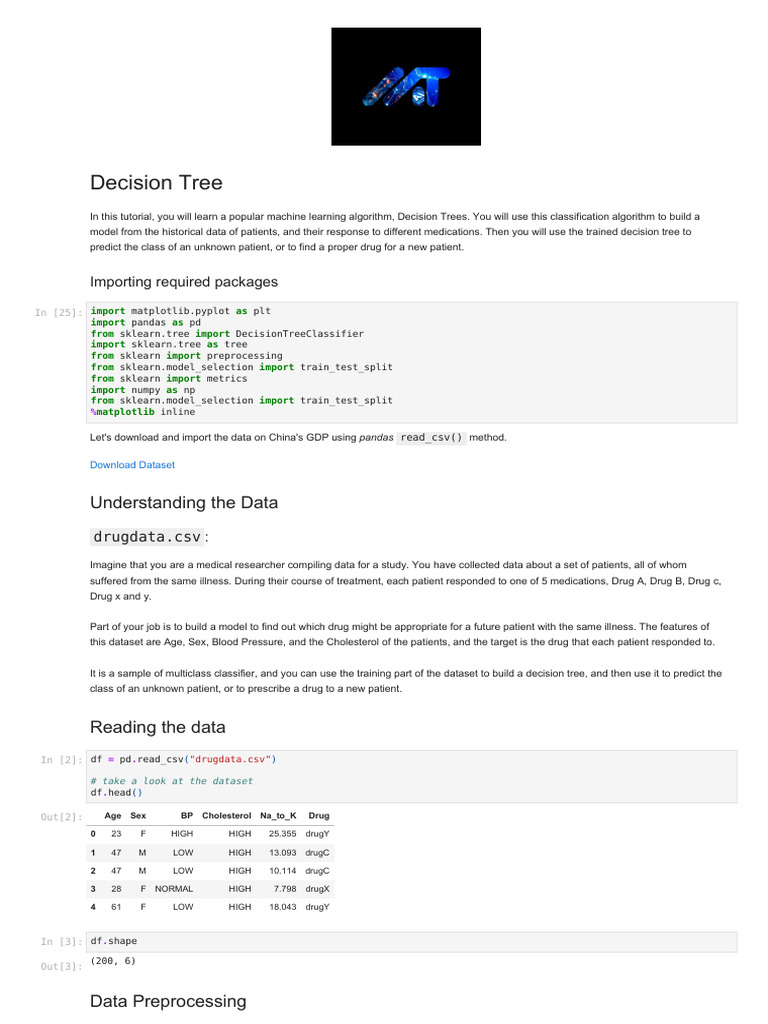 Decision Tree Classifier | PDF | Algorithms | Computer Programming
