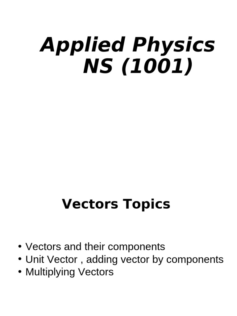 Vectors 2 Pdf Euclidean Vector Force