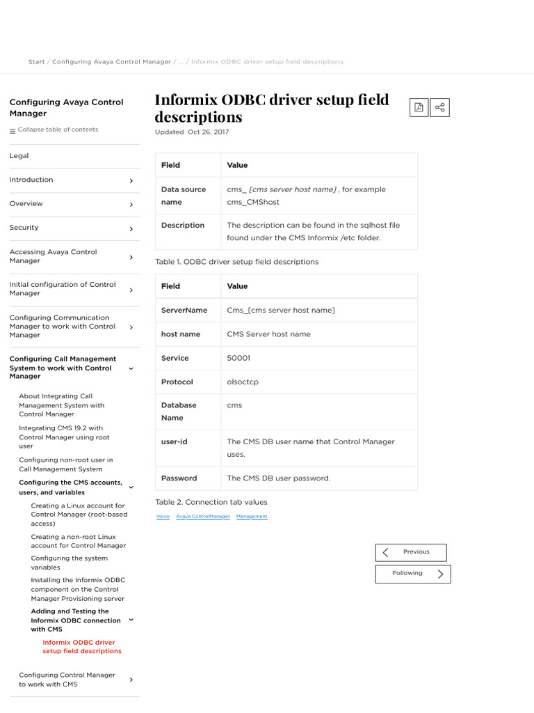 Informix ODBC driver setup field descriptions | PDF | Computer Science | Computing
