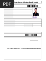 Tallentex 2025 - Admit Card | PDF