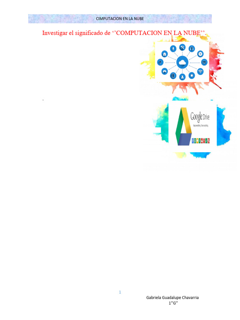 Computacion en La Nube | PDF