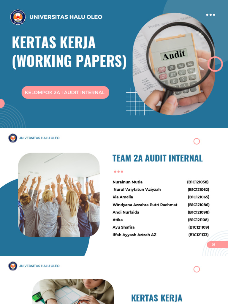 Kelompok 2a - Audit Working Papers | PDF