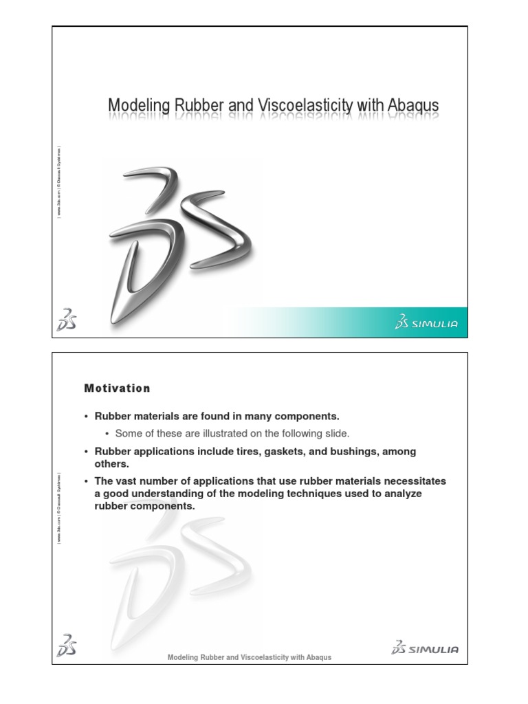 Rubber Visco Summary | PDF | Viscoelasticity | Elasticity (Physics) Rubber Visco Summary | PDF | Viscoelasticity | Elasticity (Physics)