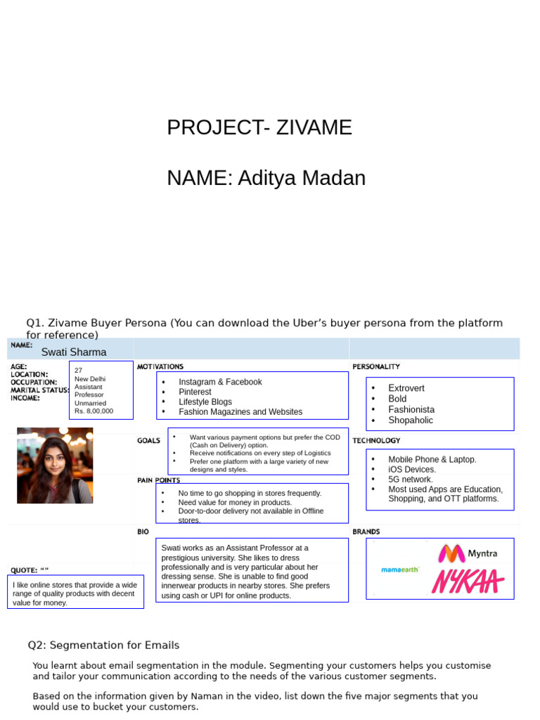 DM-MICA_ZIVAME_Aditya_Madan | PDF | Computing | Service Industries