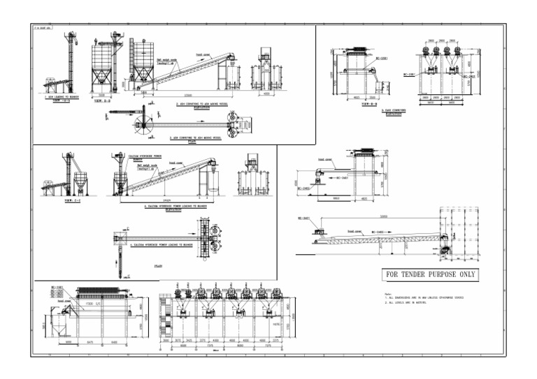 Conveyor System Drawing | PDF