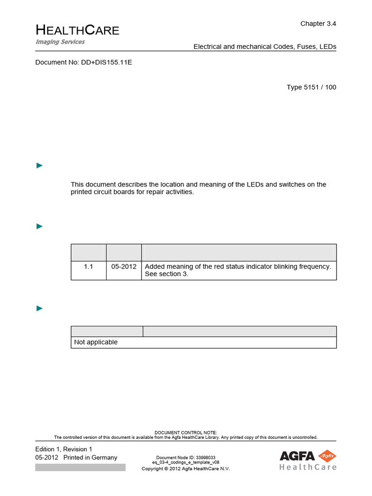 CR 10-X - Chapter 03.4 - Codings Fuses LEDs | PDF | Computing | Computer Architecture