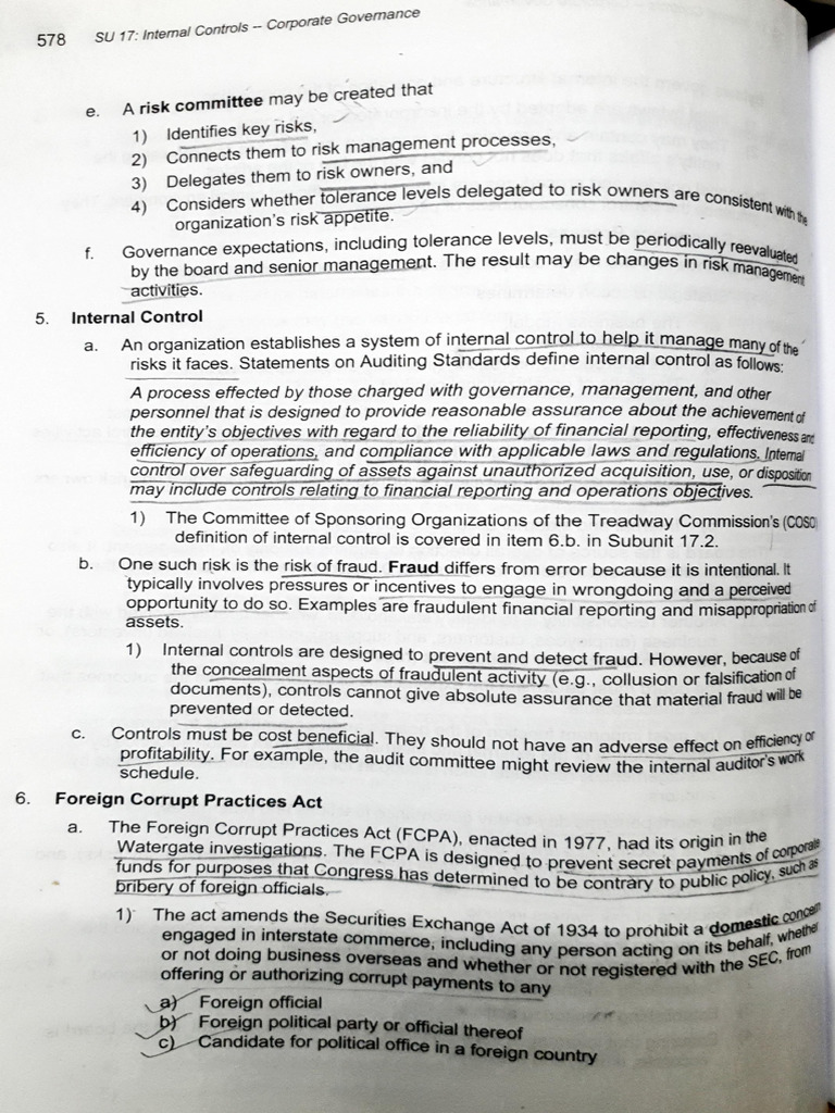 17 Section For Cma | PDF