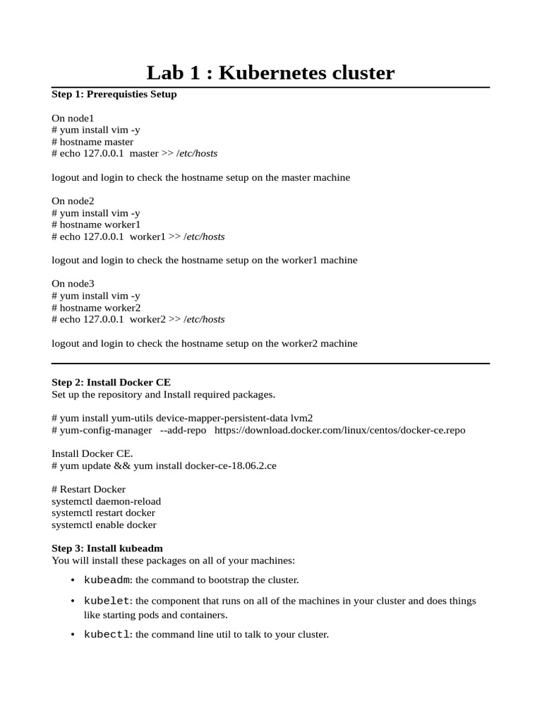 K8 S Labs | PDF | System Software | Computer Architecture