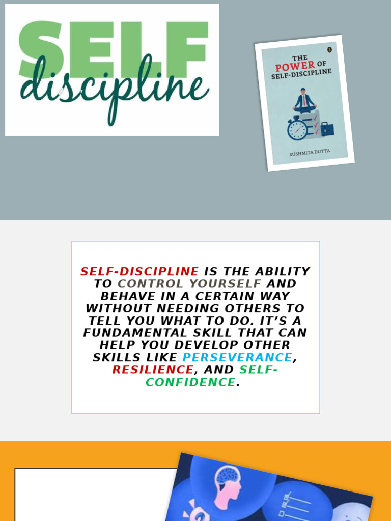 Self Discipline | PDF