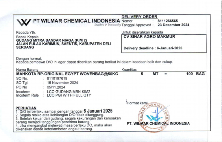 02 BLW Sinar Agro-1 | PDF