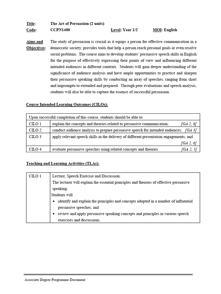 CCPN1400 | PDF | Rhetoric | Analysis