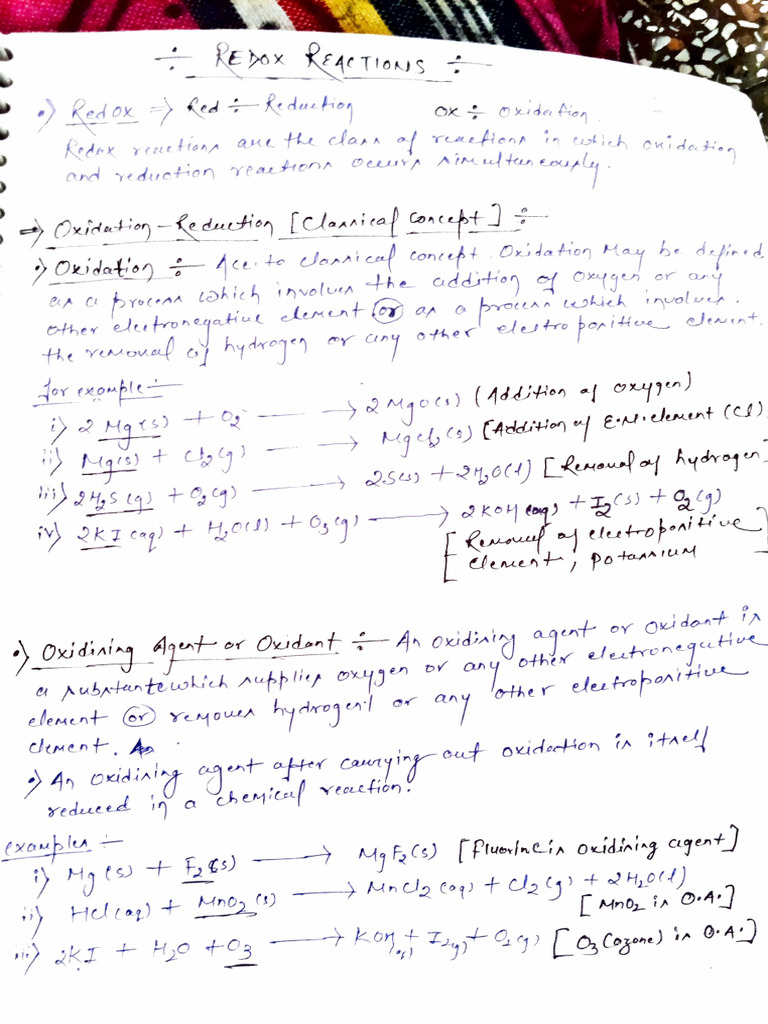 Redox | PDF