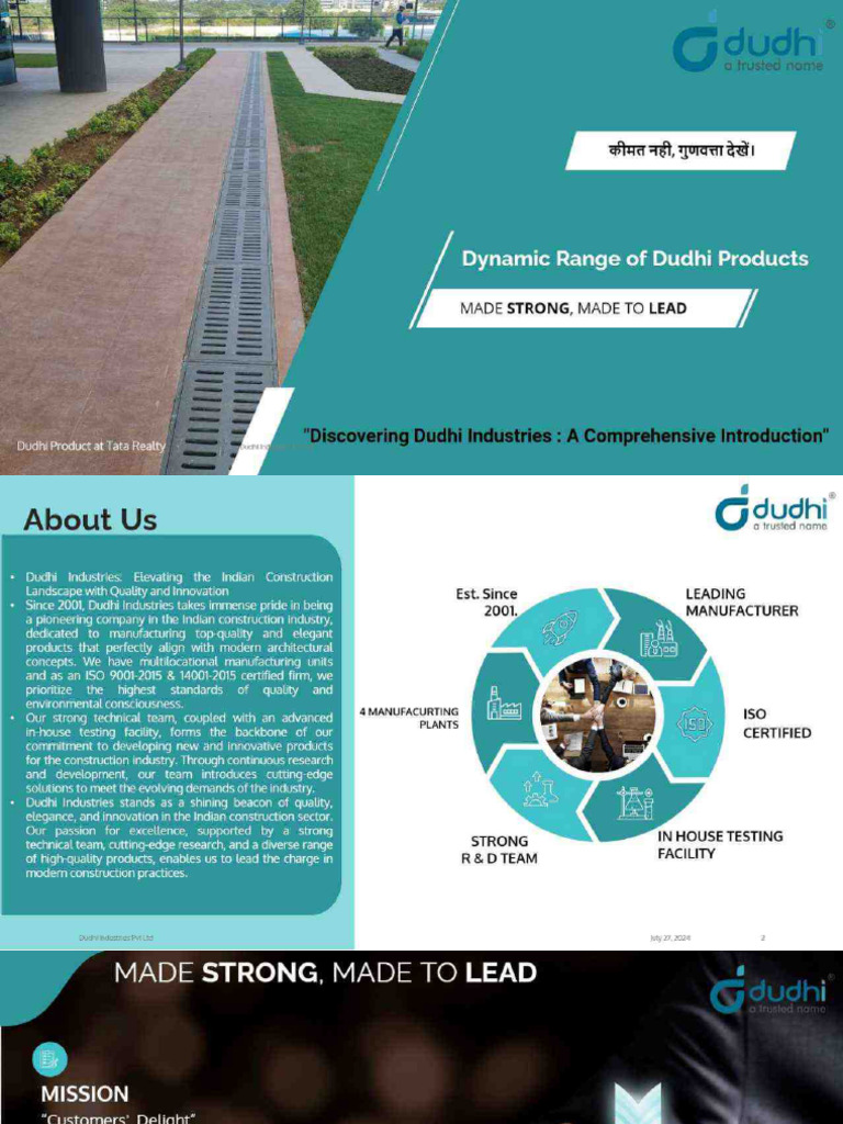 Dudhi Industries | PDF
