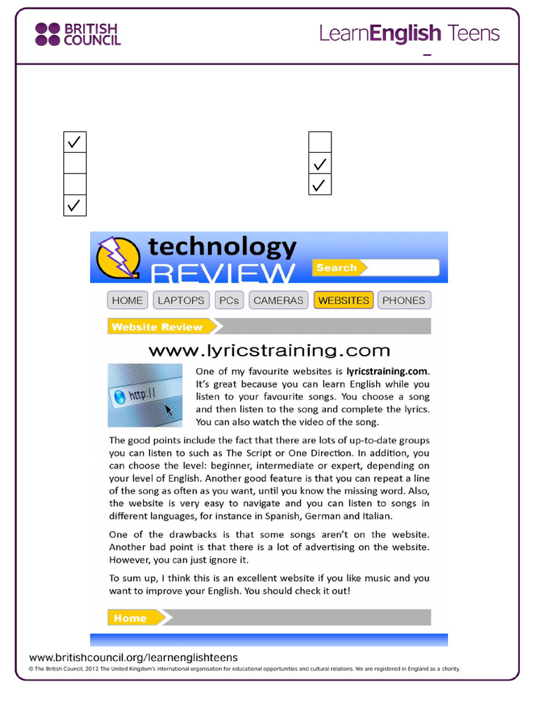 A Website Review Neo - Exercises 2 | PDF | Cognition | Cognitive Science