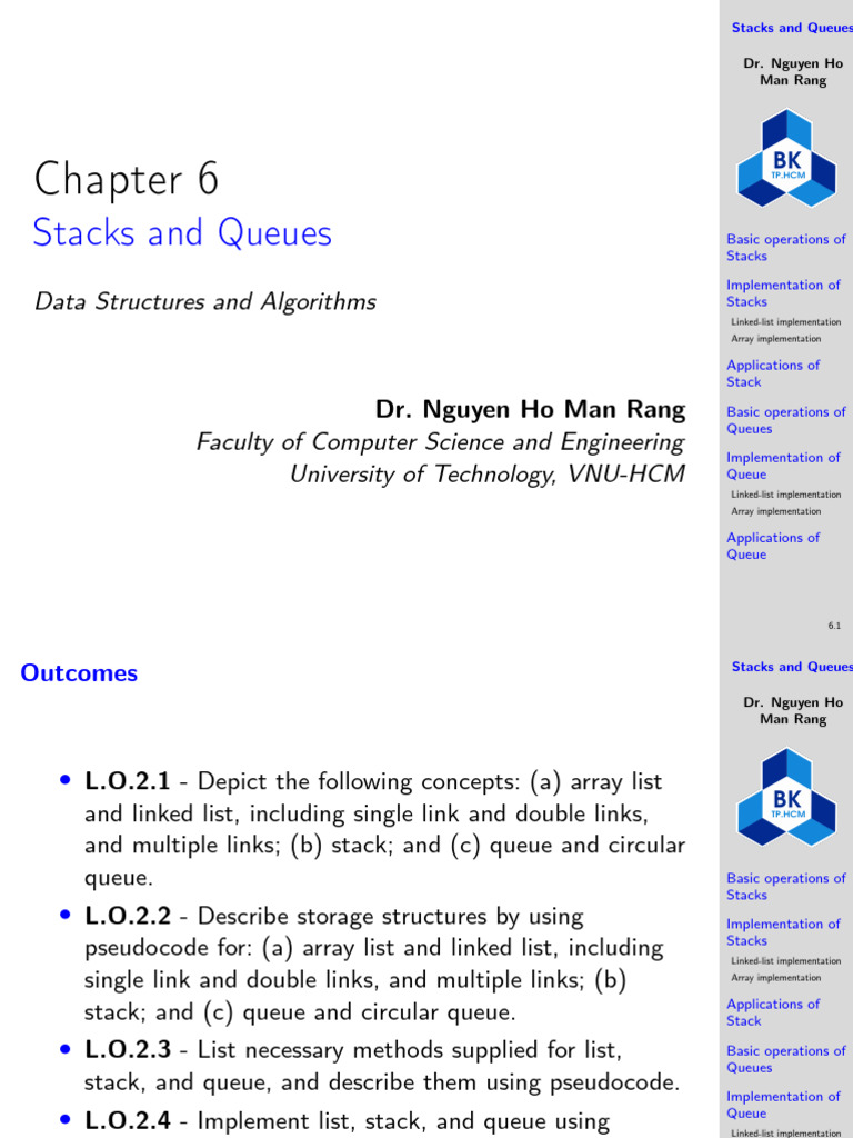 Ch6_Stacks_and_Queues | PDF | Queue (Abstract Data Type) | Computer Programming