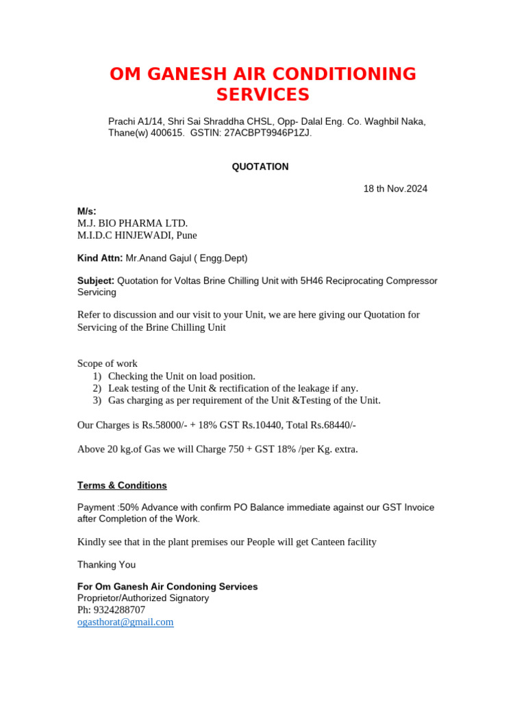 Qoutation | PDF