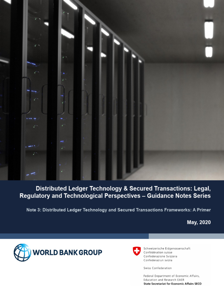 Distributed Ledger Technology and Secured Transactions Framework | PDF | Cryptocurrency ...