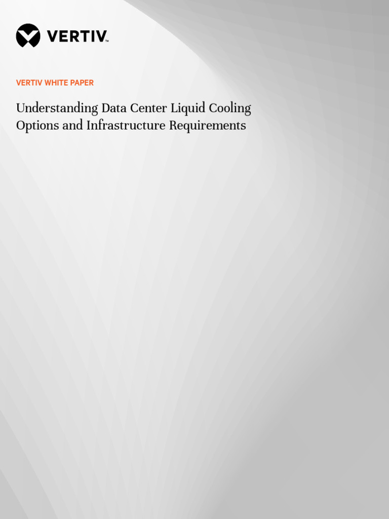 Vertiv Liquid Cooling WP en Na SL 70807 Web - 332687 - 0 | PDF | Data ...