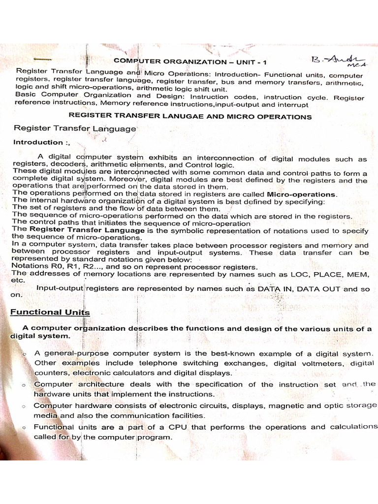 Computer Organization | PDF