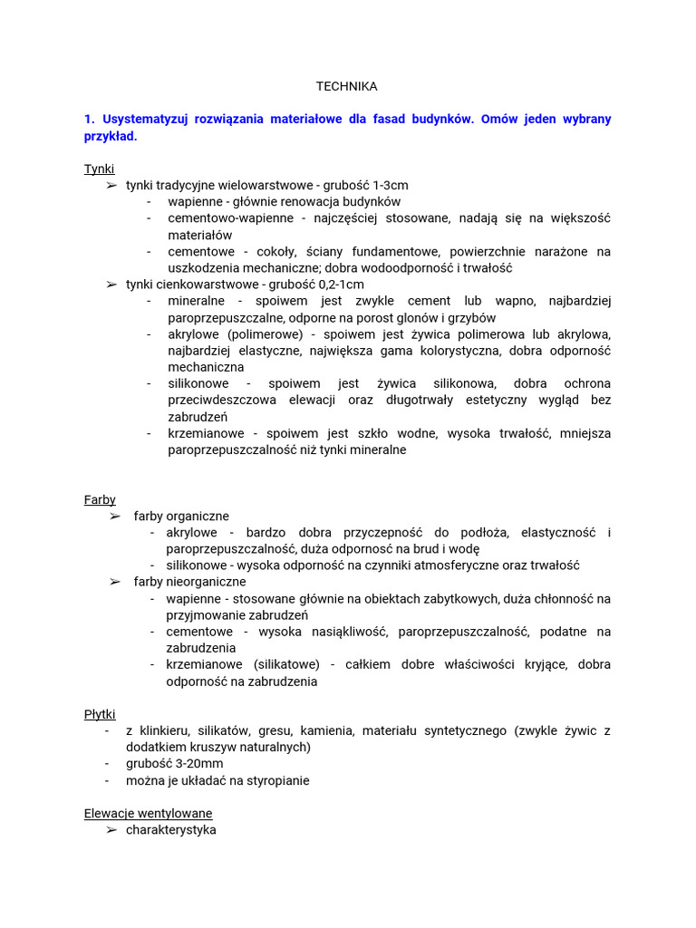 Technika - Magisterka | PDF