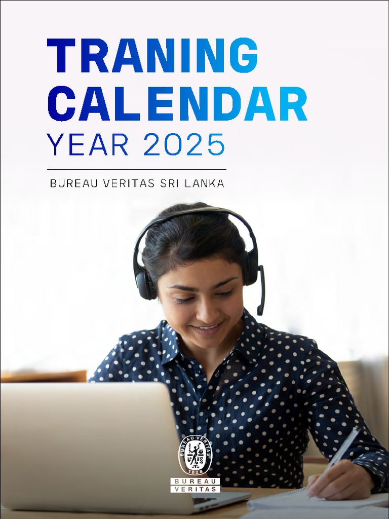 BV Sri Lanka - Training Calendar 2025 | PDF | Employment | Audit