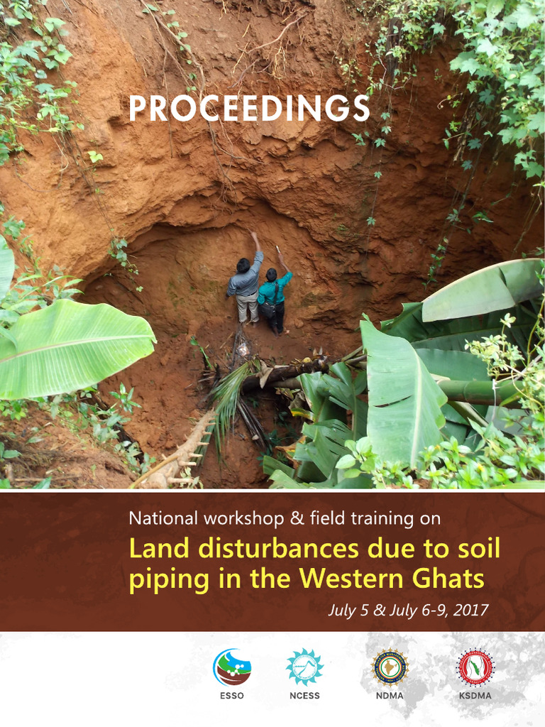 Mulanthuruthy Soil Piping | PDF | Soil | Erosion