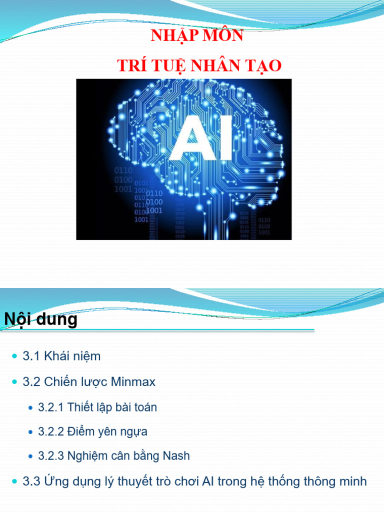 Chương 03-LTTC AI | PDF