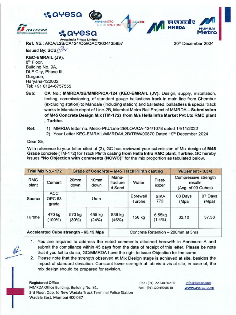 Aica L2B Ca124 Og Qac 2024 35957 | PDF