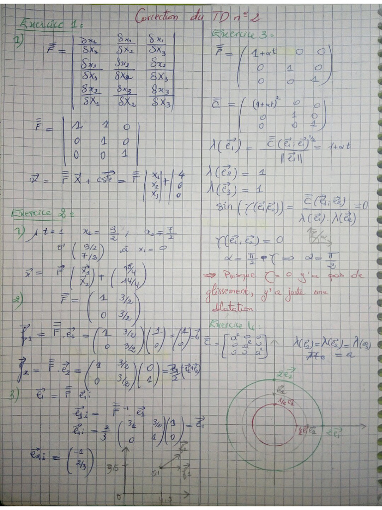 Correction TD2 MMC | PDF
