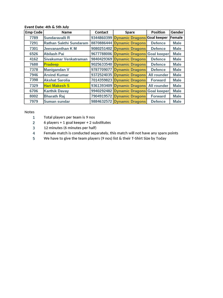 Dynamic Dragons | PDF