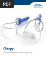 WH 118616 AG Obtryx II Brochure | PDF | Urinary Incontinence | Vagina
