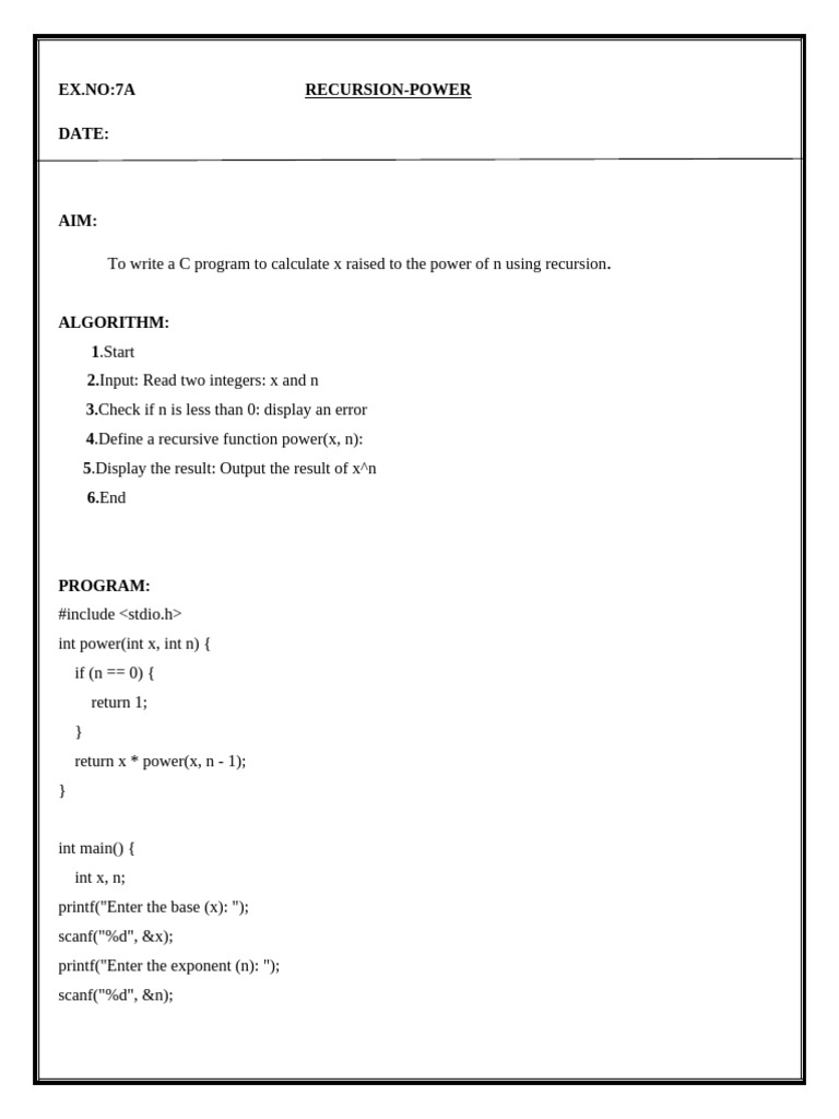 Cycle 3 Ge23121 - C Programming Lab Manual Ai & Ds | PDF | Pointer ...