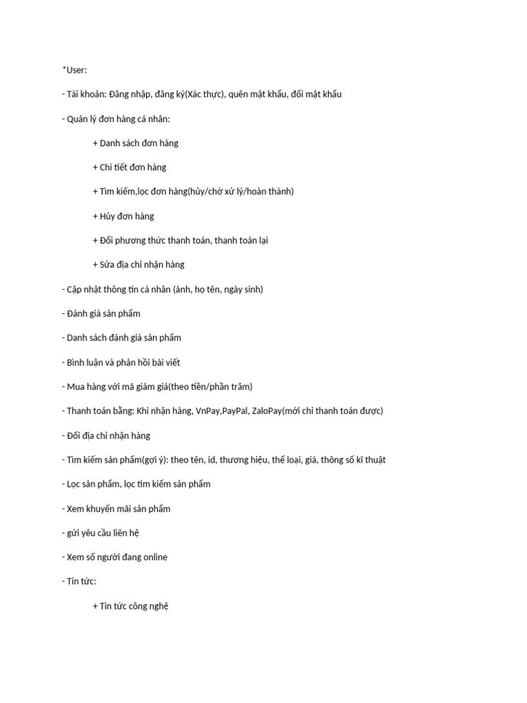 T NG H P CH C Năng | PDF