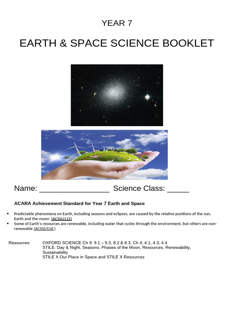 Booklet - ESS 2024 | PDF | Eclipse | Moon