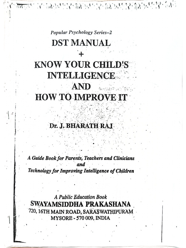 Manual of DST | PDF