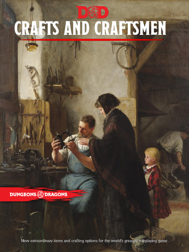 0-9 DD5 Artisanat VO | PDF | Dungeons & Dragons | Wizards Of The Coast
