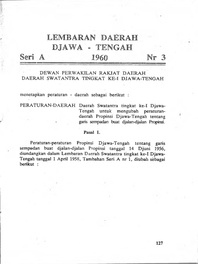 perda_1_th_1960 | PDF