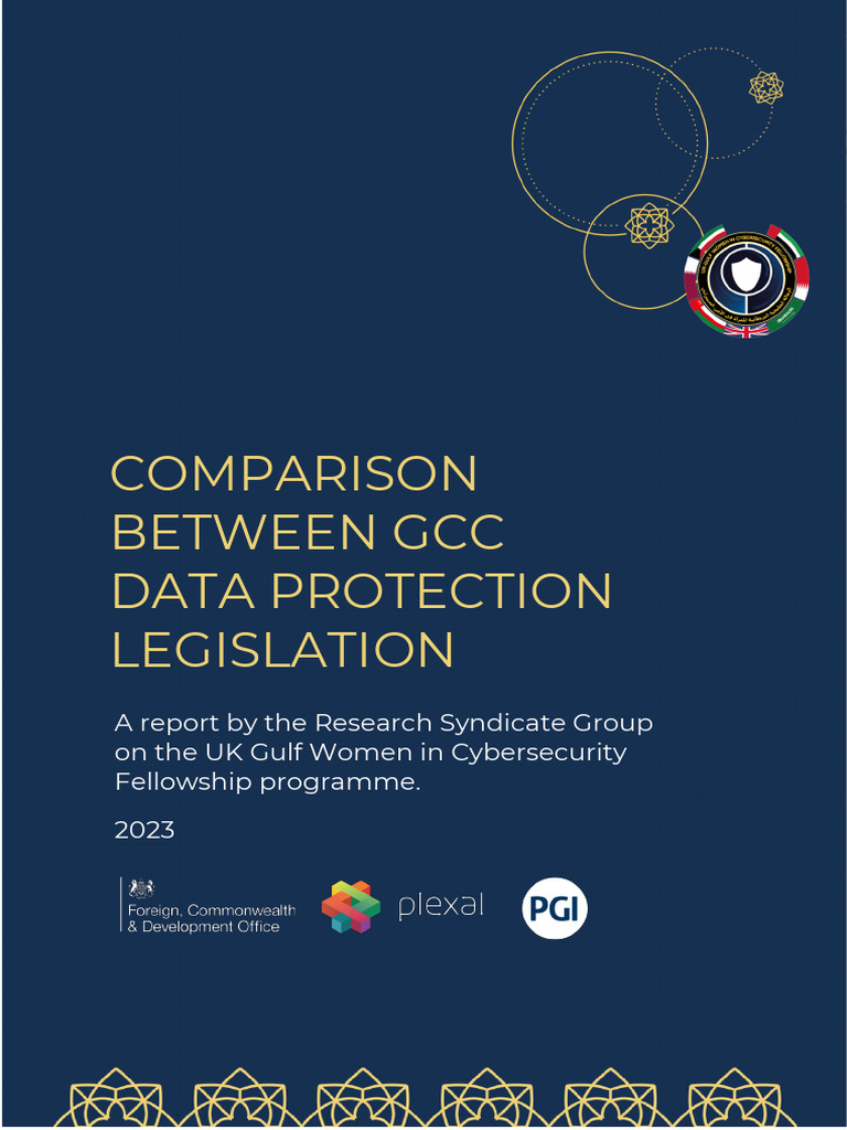 Comparison Between GCC Data Protection Legislation | PDF | Privacy ...