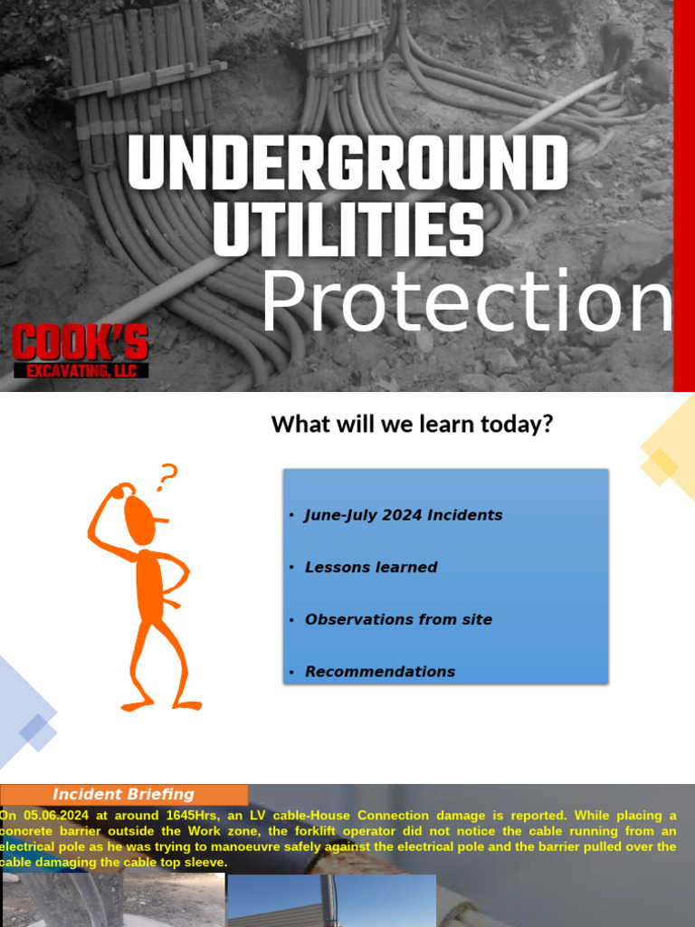 Utility Protection For Cables | PDF | Safety