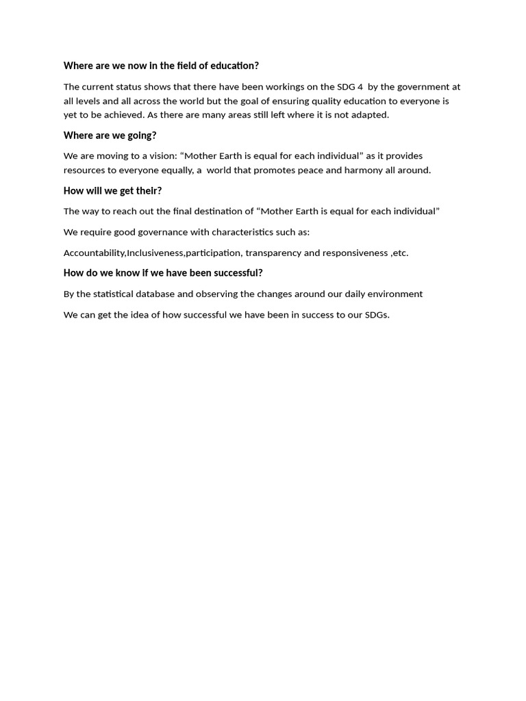 SDGs Goal | PDF