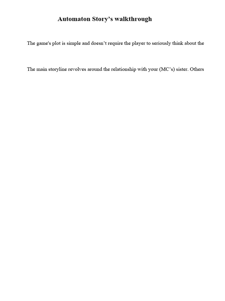 As Walkthrough 0.1.3v | PDF