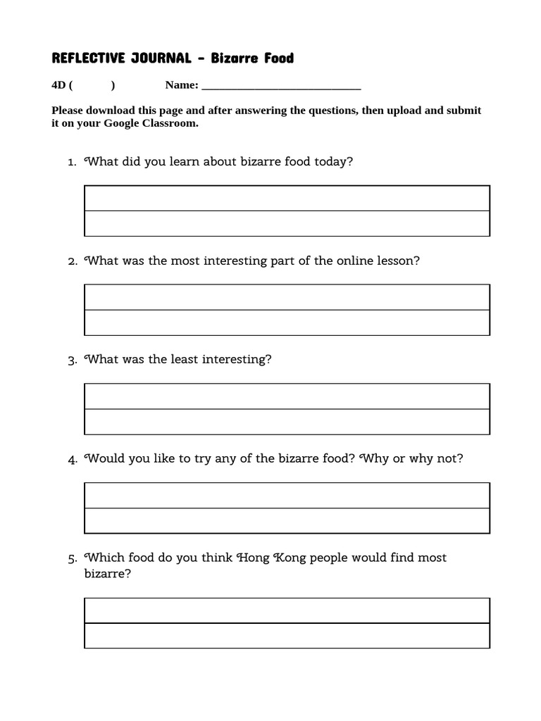 Reflective Journal | PDF