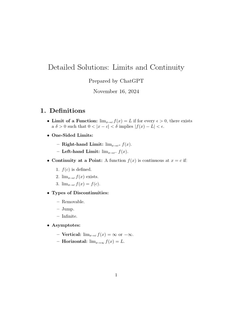 Limit | PDF | Mathematical Analysis | Functions And Mappings