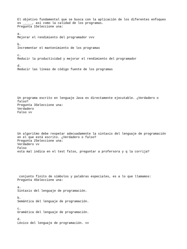 test ud 1 | PDF | Programación de computadoras | Java (lenguaje de ...