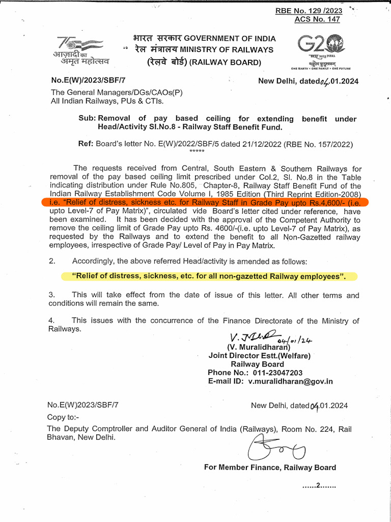 SBF - Removal of Ceiling Limit | PDF