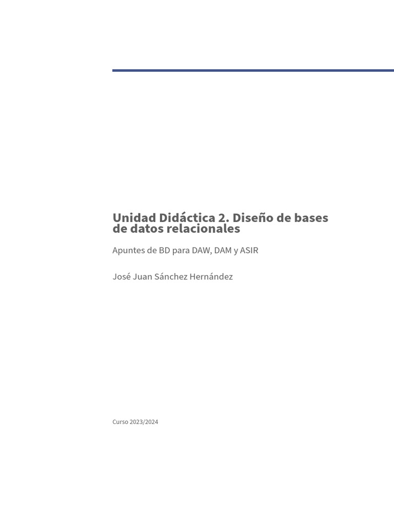 UT02 EntidadRelacion | PDF | Bases de datos | Audi